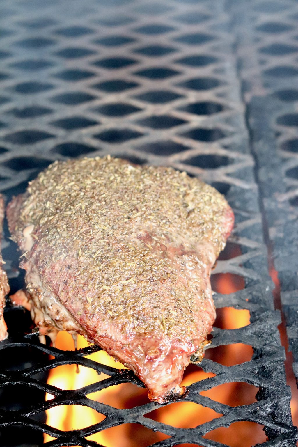Stuffed Steak {with Sausage, Mushrooms & Onions} - Out Grilling