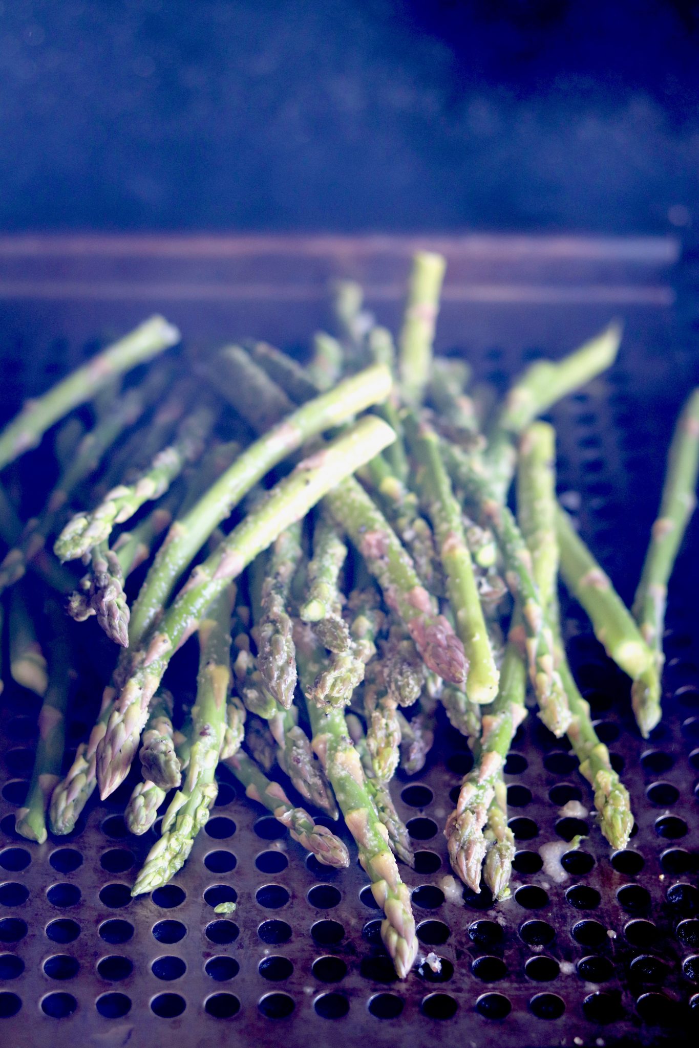 Grilled Asparagus {with Garlic Butter} - Out Grilling