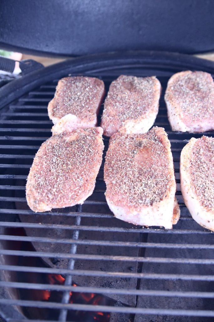 Grilled Garlic and Herb Pork Chops Recipe - Out Grilling