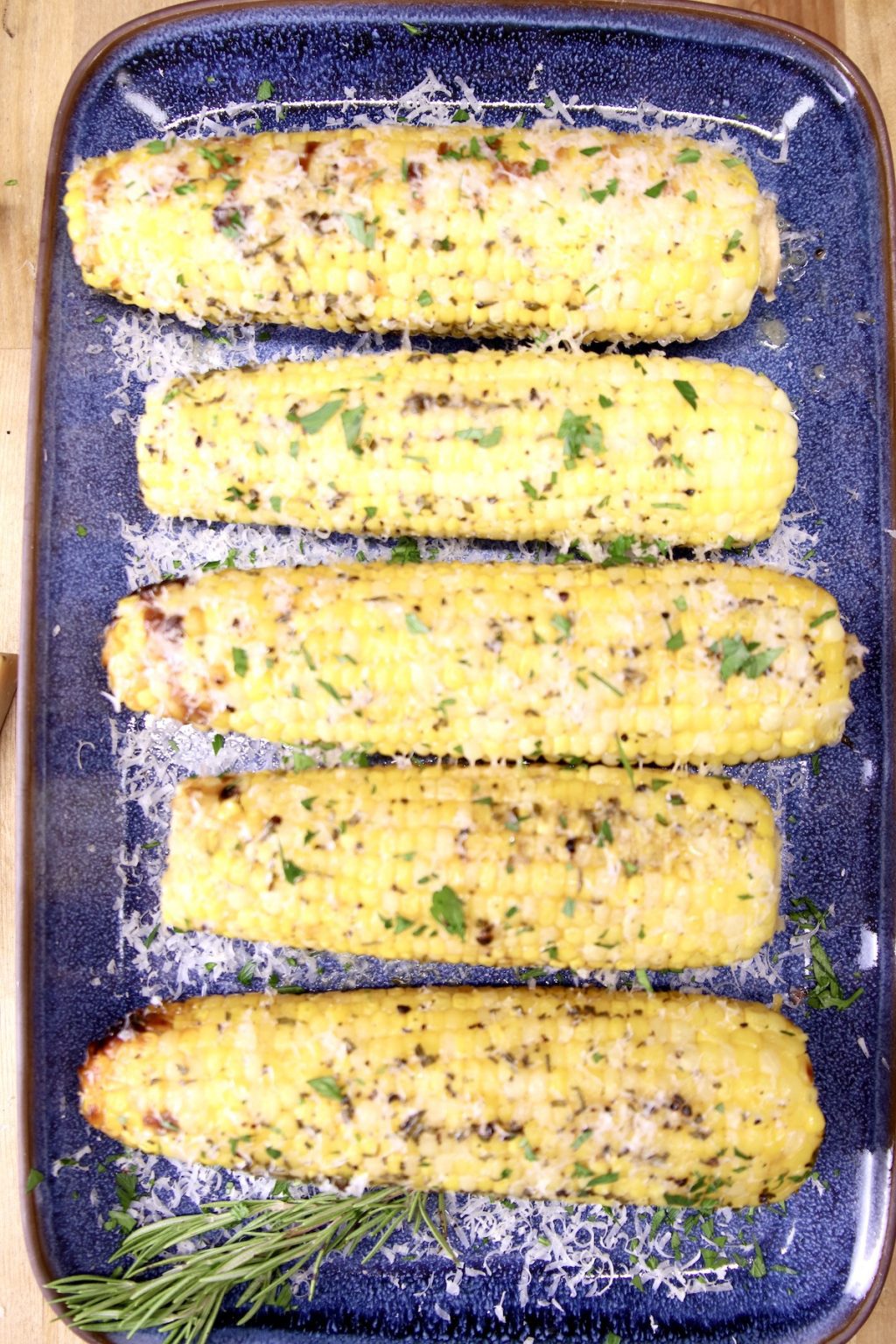Parmesan Corn on the Cob - Out Grilling