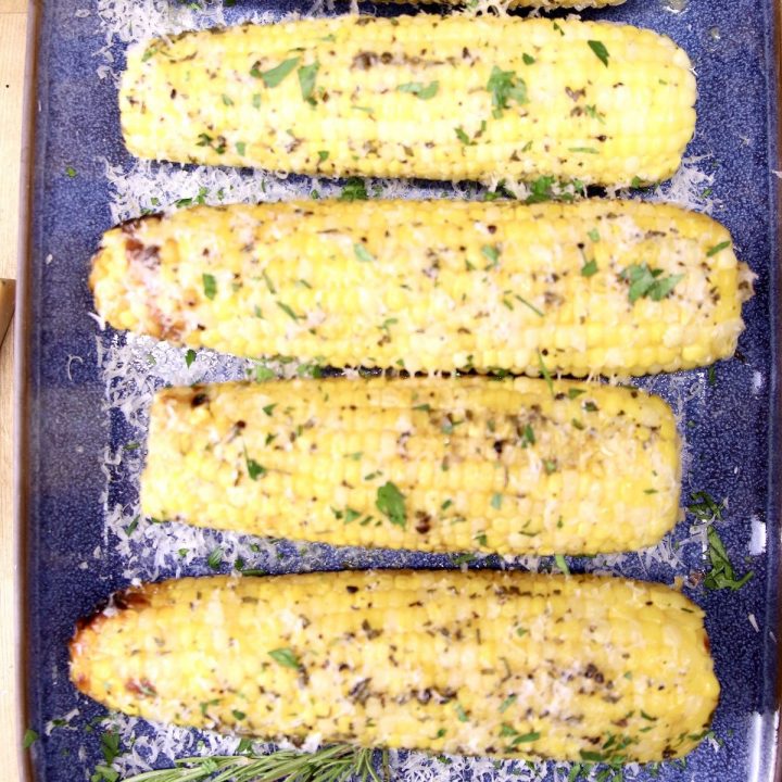 Parmesan Corn on the Cob - Out Grilling