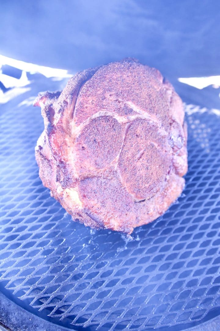 Smoked Cane Syrup Ham - Out Grilling