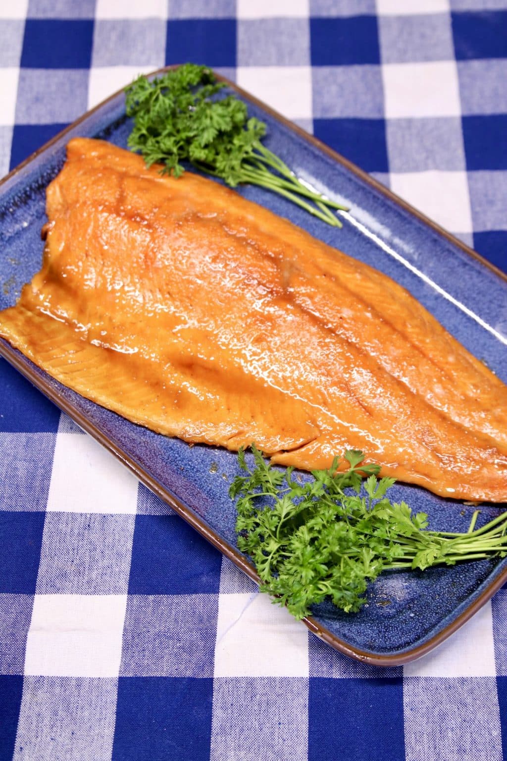 Maple Ginger Glazed Salmon - Out Grilling