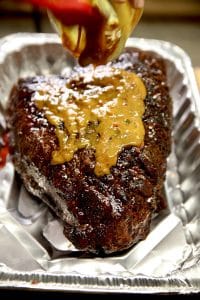 How to Cook Smoked Brisket Point Recipe - Out Grilling