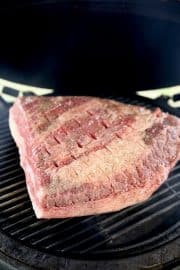 How to Cook Smoked Brisket Point Recipe - Out Grilling