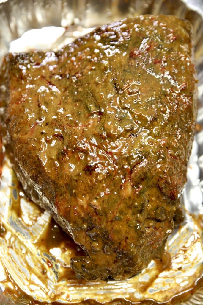 How to Cook Smoked Brisket Point Recipe - Out Grilling