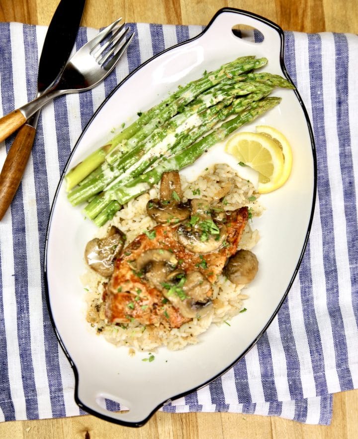 Grilled Chicken Diane - Out Grilling