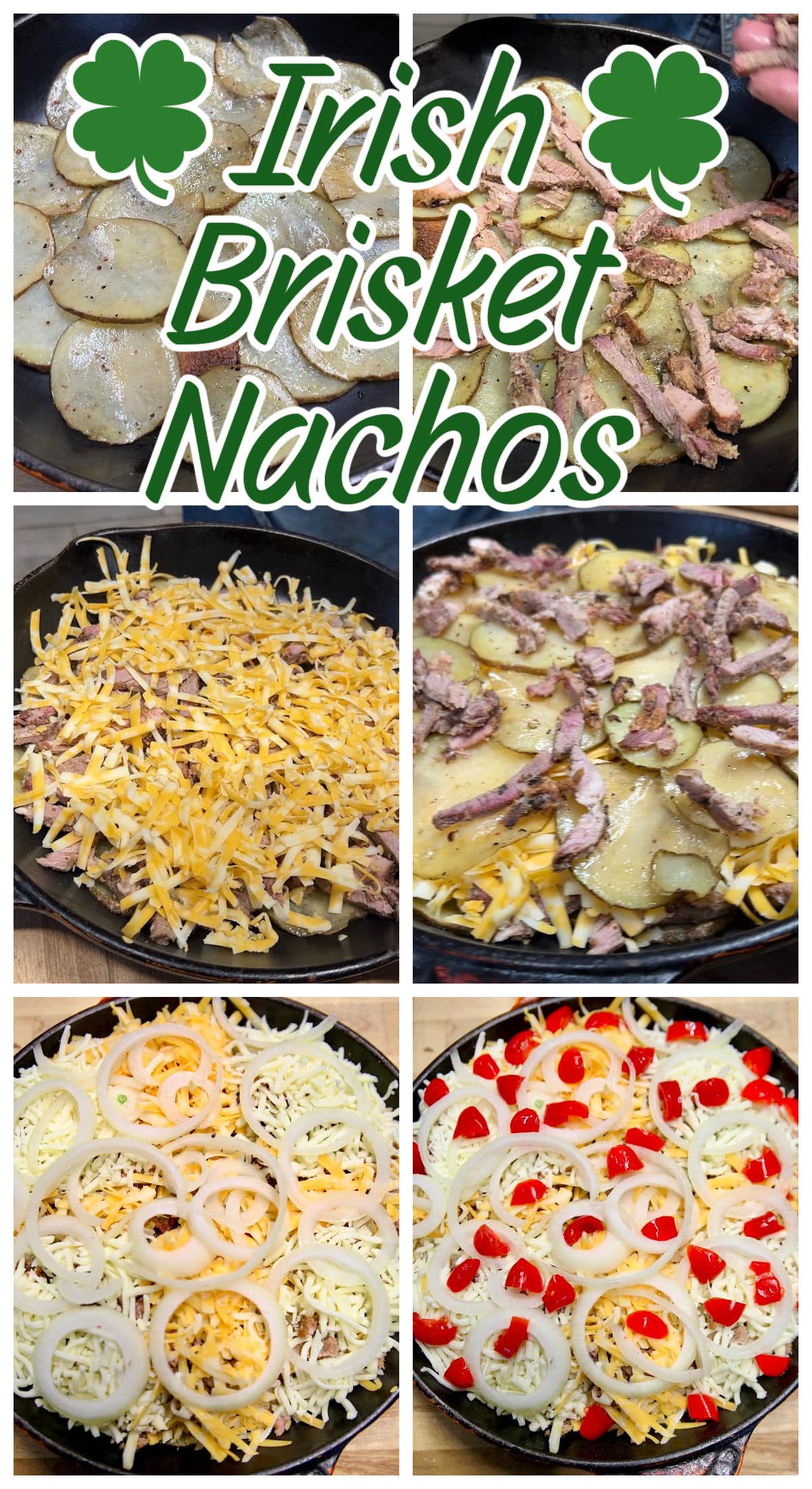 Irish Brisket Nachos (Easy Leftover Brisket Recipe) - Out Grilling