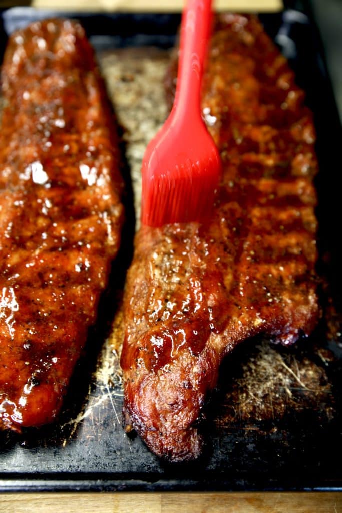 Blackberry BBQ Ribs - Out Grilling
