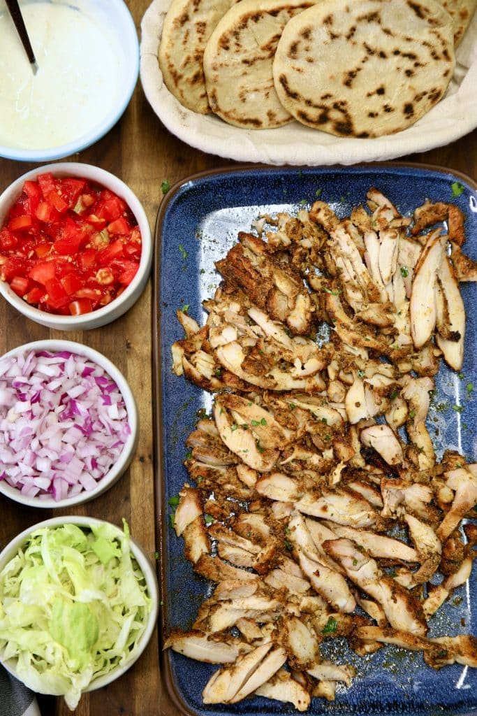 Grilled Chicken Shawarma - Out Grilling