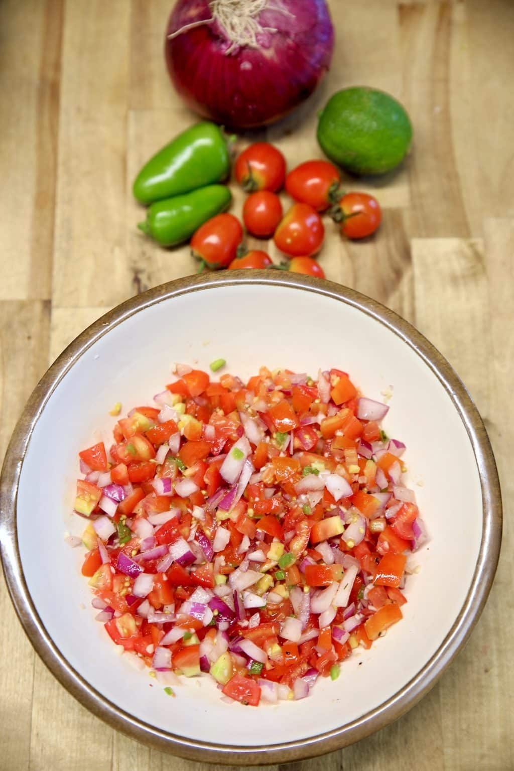 Salsa Fresca {Pico de Gallo} - Out Grilling