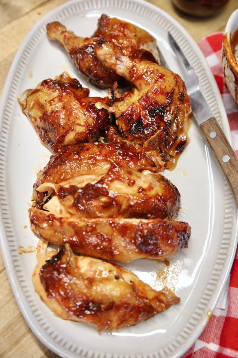 The Best BBQ Whole Chicken - Out Grilling