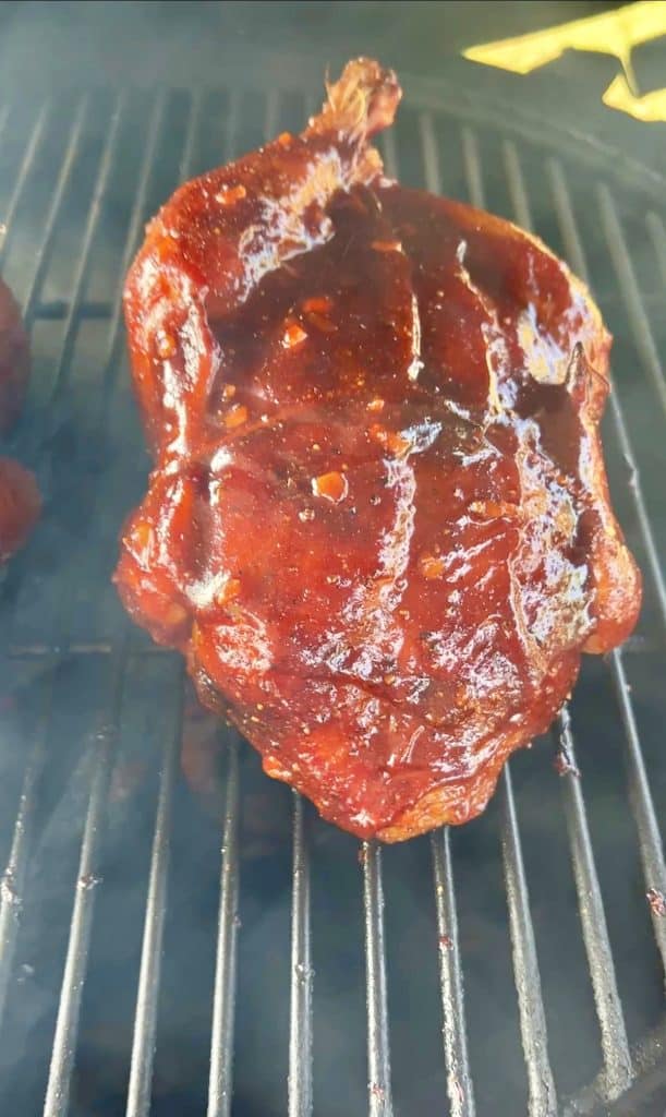 The Best BBQ Whole Chicken - Out Grilling