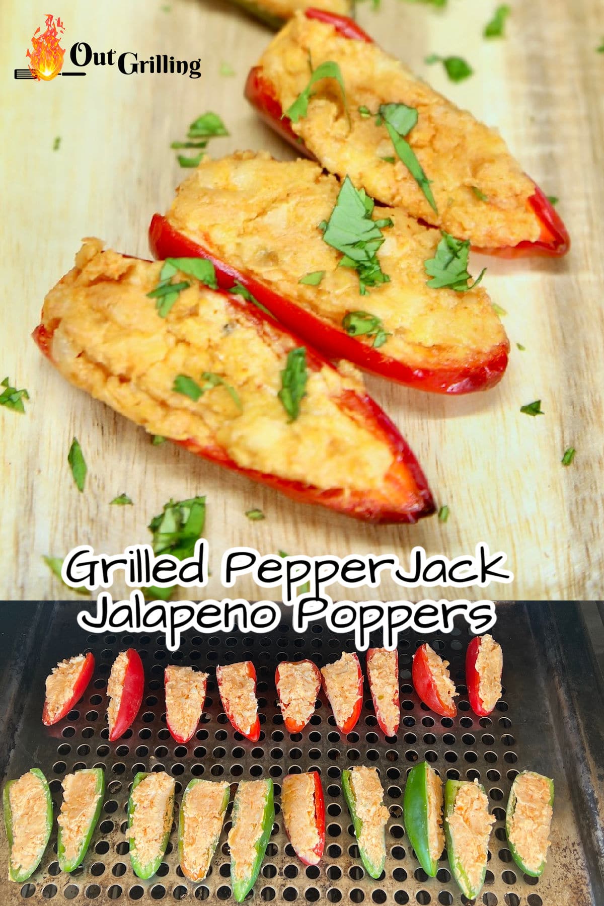 Grilled Pepper Jack Jalapeno Poppers - Out Grilling