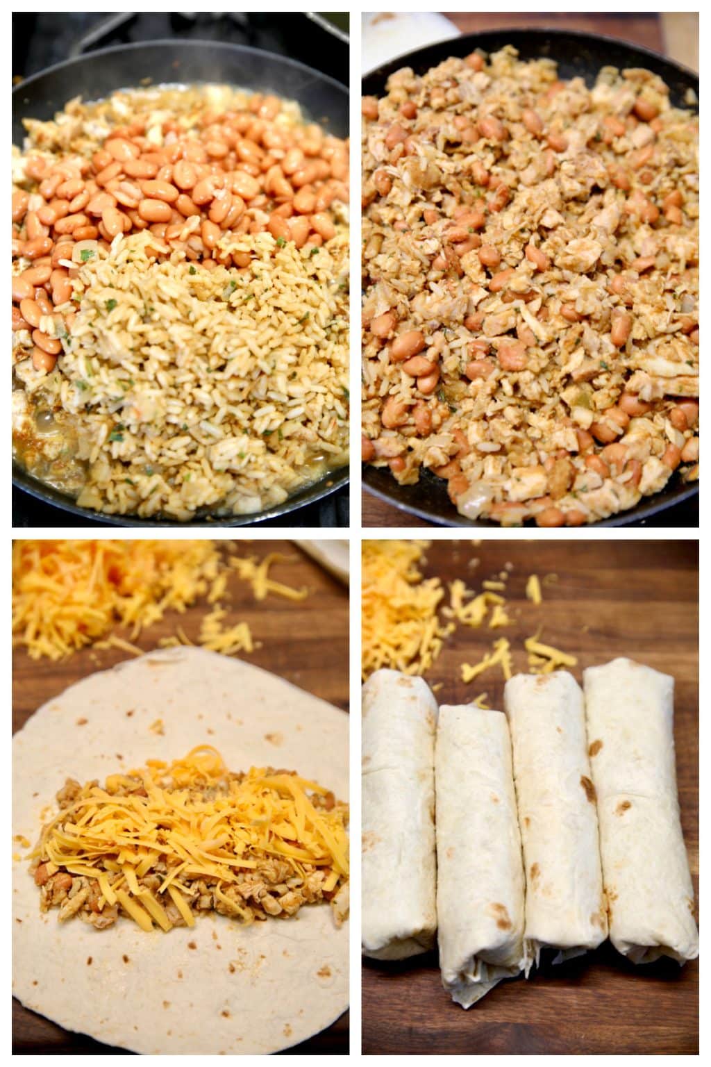 Fried Chicken Burritos - Out Grilling