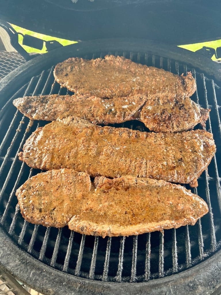 Grilled Cube Steak and Gravy Recipe - Out Grilling