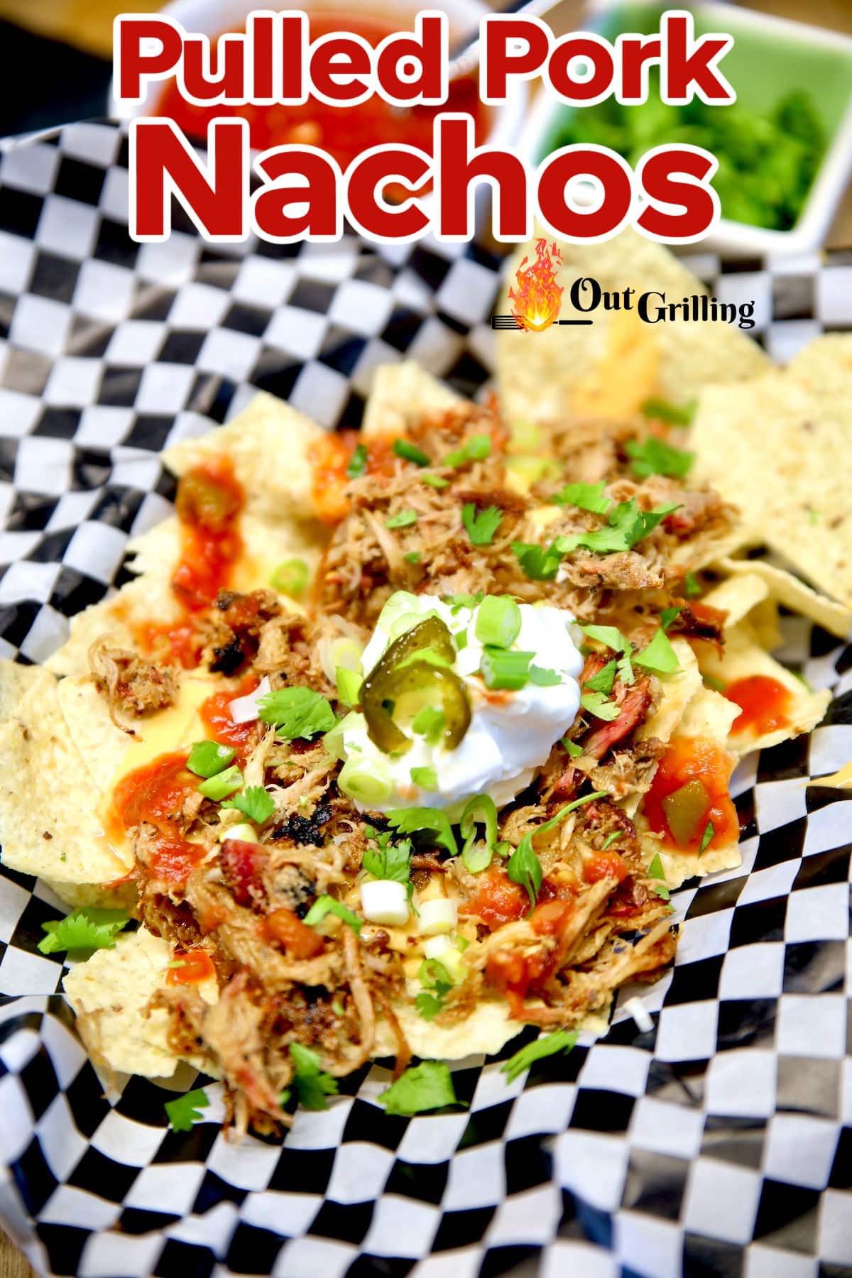 Pulled Pork Nachos (Easy Recipe) - Out Grilling