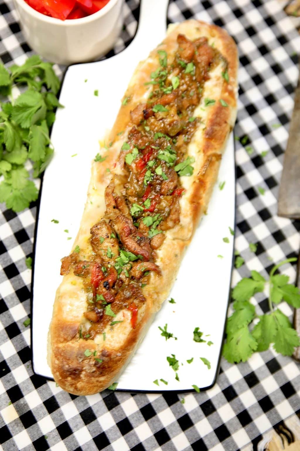 Chicken Fajita Sandwich - Out Grilling