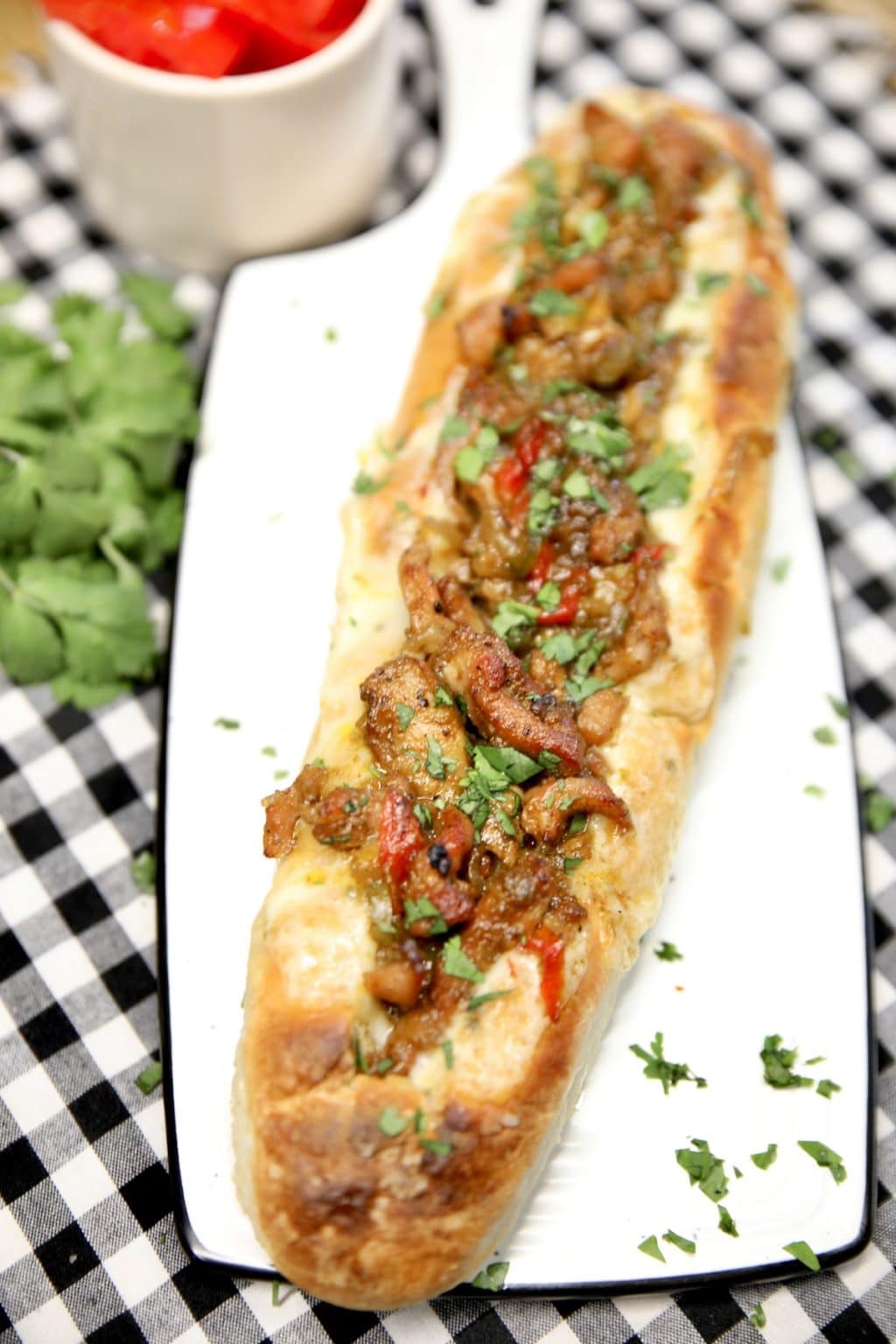 Chicken Fajita Sandwich - Out Grilling