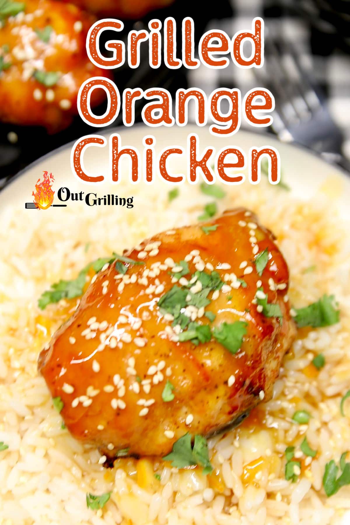 Grilled Orange Chicken - Out Grilling