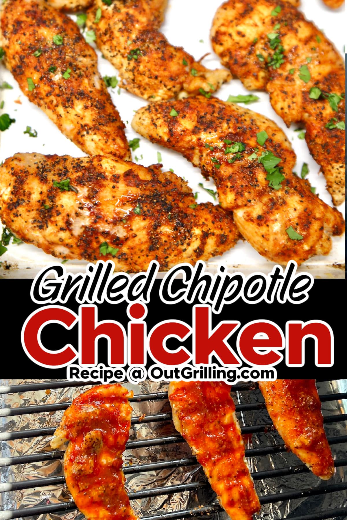 Grilled Chipotle Chicken - Out Grilling