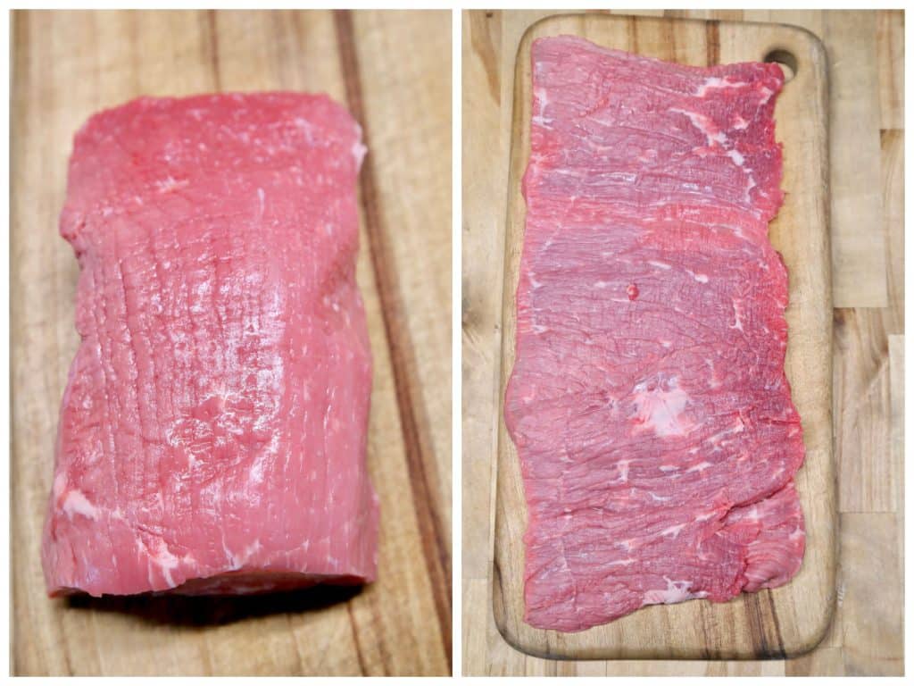 Beef Roulade (with onions, peppers & cheese) - Out Grilling