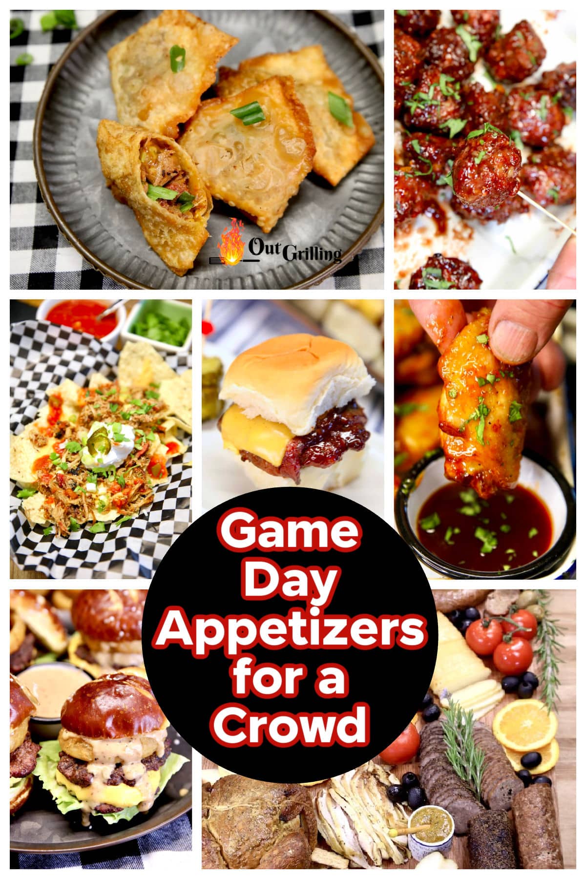 Game Day Appetizers to Feed a Crowd - Out Grilling