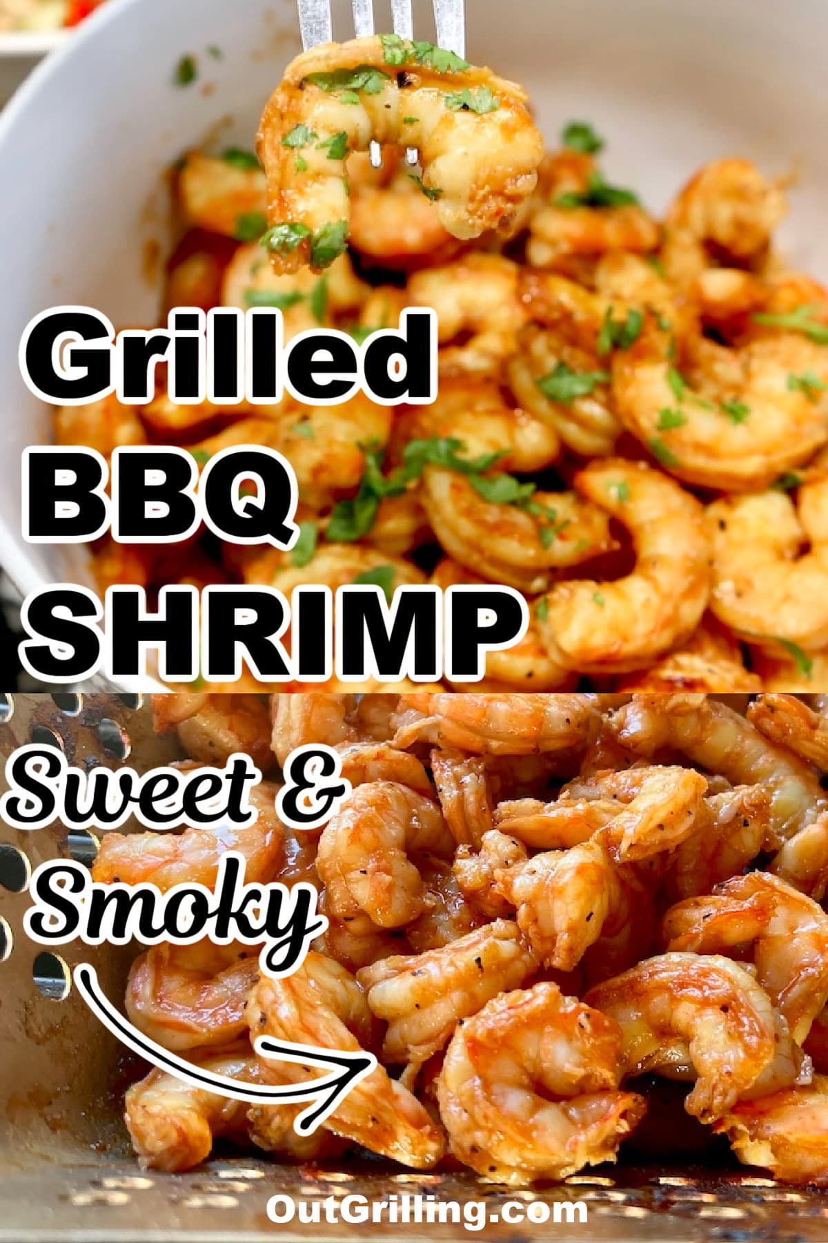 Grilled BBQ Shrimp - Out Grilling