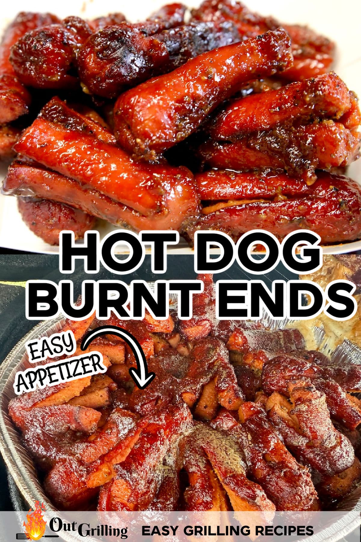 Hot Dog Burnt Ends - Out Grilling