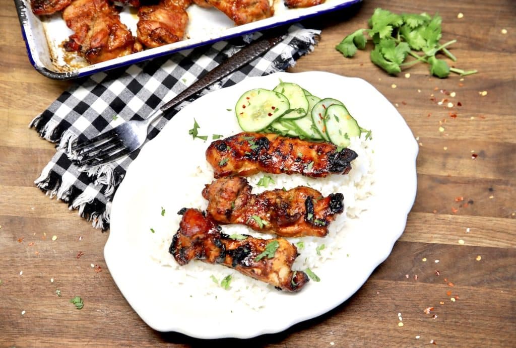 Korean BBQ Chicken - Out Grilling